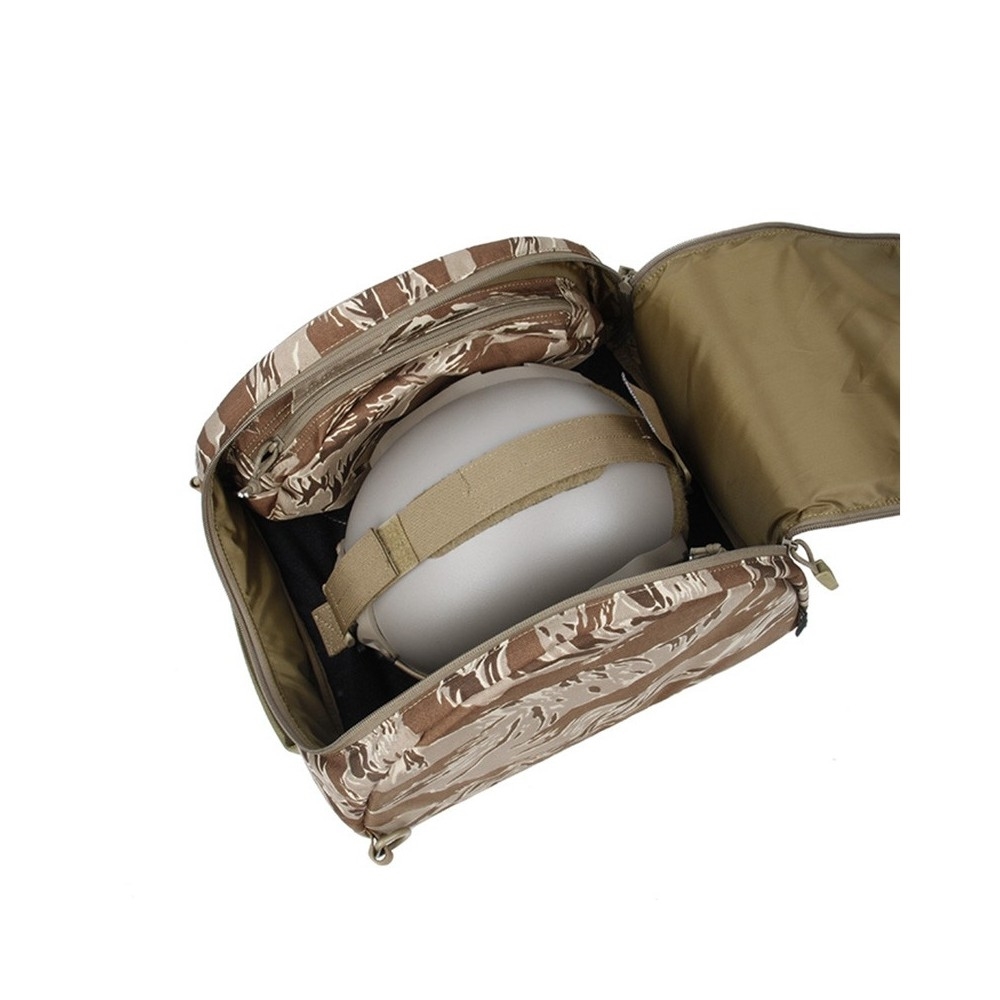 Specwarfare Airsoft. TMC Tactical Helmet Carrying Pack (Tigerstripe) Specwarfare Airsoft. TMC Tactical Helmet Carrying Pack (Tigerstripe)
