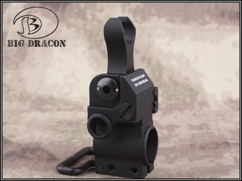 Specwarfare Airsoft. Big Dragon HK TROY Style Gas Block With Folding ...