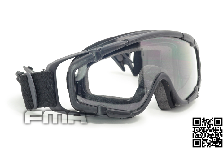Specwarfare Airsoft. FMA SI-Ballistic-Goggle BK FOR Helmet