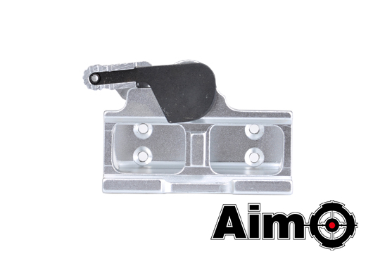 Specwarfare Airsoft. AIM-O QD Riser Mount for T1 and T2 - Silver