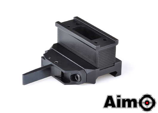 Specwarfare Airsoft. AIM-O BOBRO Style T1 QD Mount with Riser (BK)