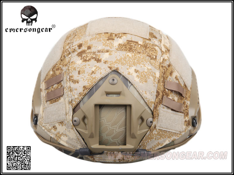 Specwarfare Airsoft. Emerson Gear FAST Helmet Cover (Sandstorm)