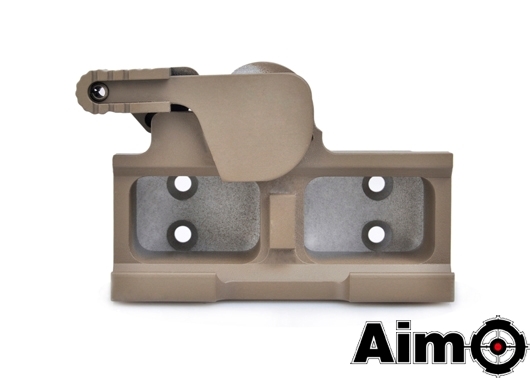 Specwarfare Airsoft. AIM-O QD Riser Mount for T1 and T2 - Dark Earth