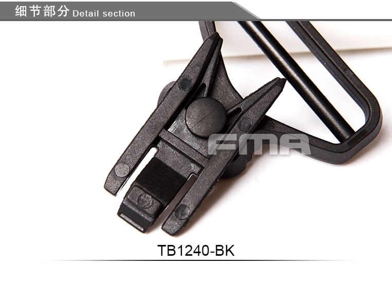 Specwarfare Airsoft. FMA, Goggle Swivel, Clips 1.5"