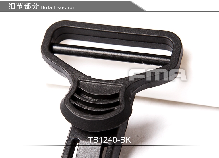 Specwarfare Airsoft. FMA, Goggle Swivel, Clips 1.5"