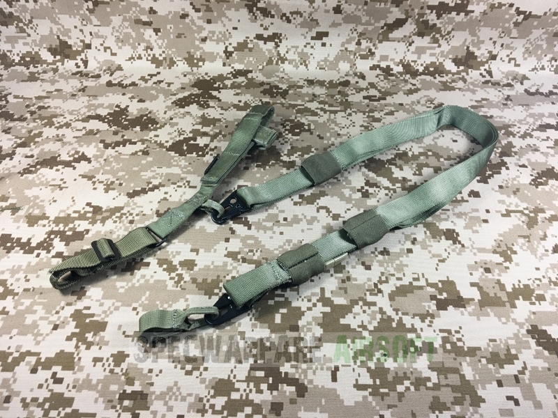 Specwarfare Airsoft. FLYYE Tactical Three Point Sling (Ranger Green)