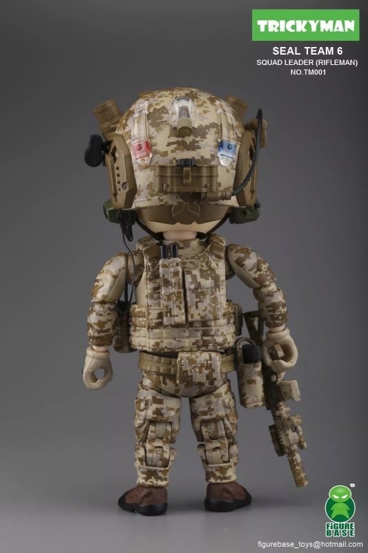 Specwarfare Airsoft. Figurebase 5 inch SealTeam6 Figure