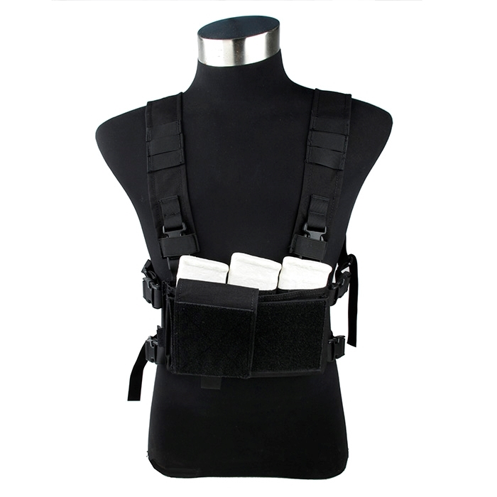 Specwarfare Airsoft. TMC Modular Lightweight Chest Rig Standard Set (Black)