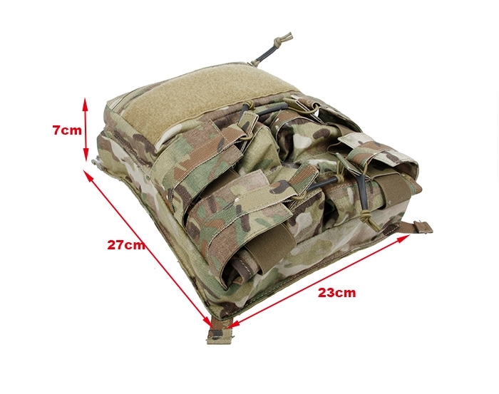 Specwarfare Airsoft. TMC Banger Assault Back Panel for MP20 (Multicam)
