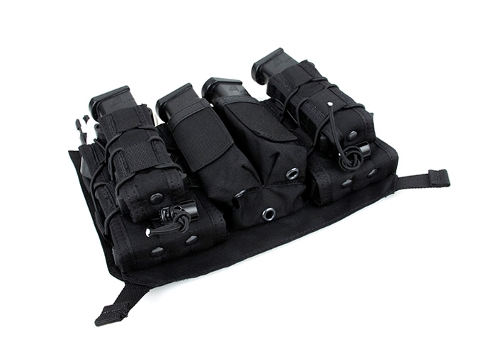 Specwarfare Airsoft. TMC Tactical Assault Mag Pouch Panel (Black)