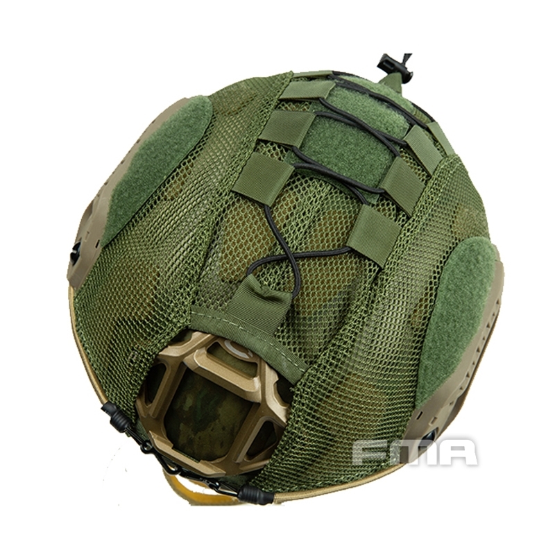 Specwarfare Airsoft. FMA Fast Type Ballistic Helmet Cover (OD) (L/XL)