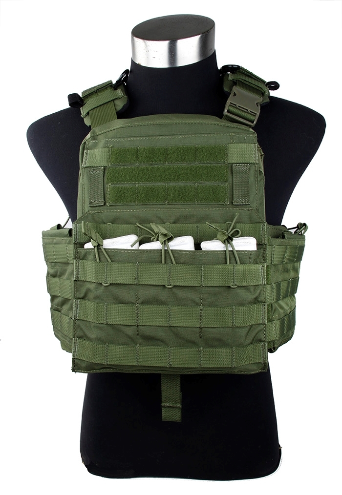 Specwarfare Airsoft. TMC Combat Plate Carrier Vest 2019 Version (OD)