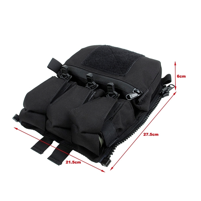 Specwarfare Airsoft. TMC Back Panel BG (Black)