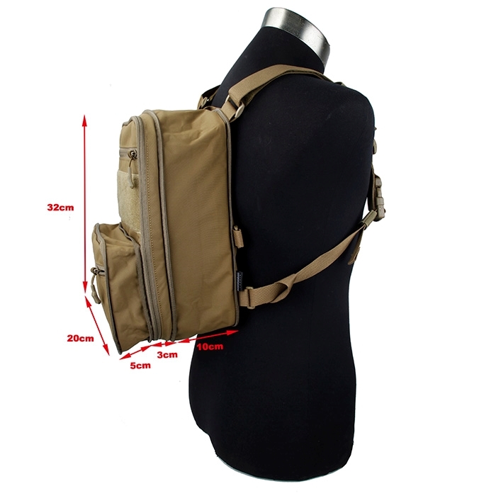 Specwarfare Airsoft. TMC Flat BackPack Gen2 (CB)