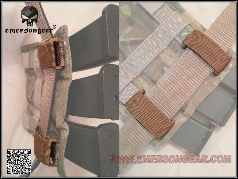 Specwarfare Airsoft. Emerson Gear Molle System Hang Buckle (CB)