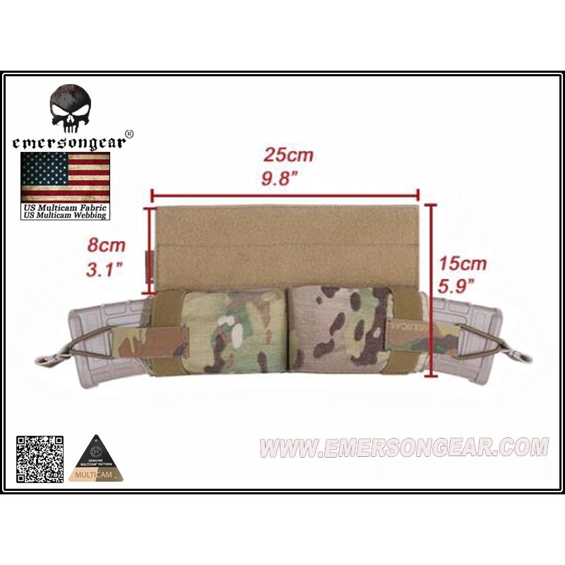 Specwarfare Airsoft. Emerson Gear Side-Pull Mag Pouch (Multicam Tropic)